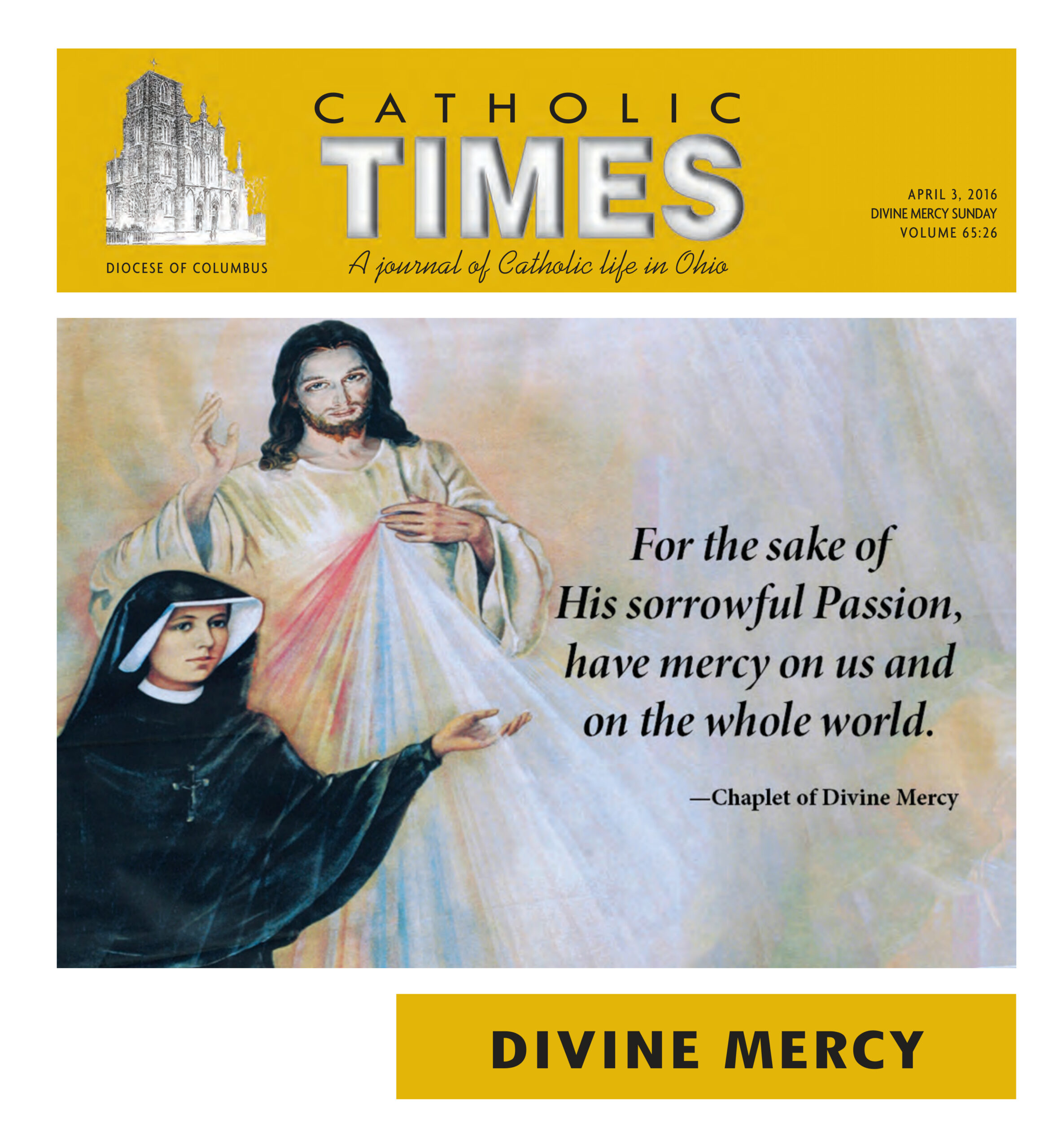 April 3, 2016 - The Catholic Times