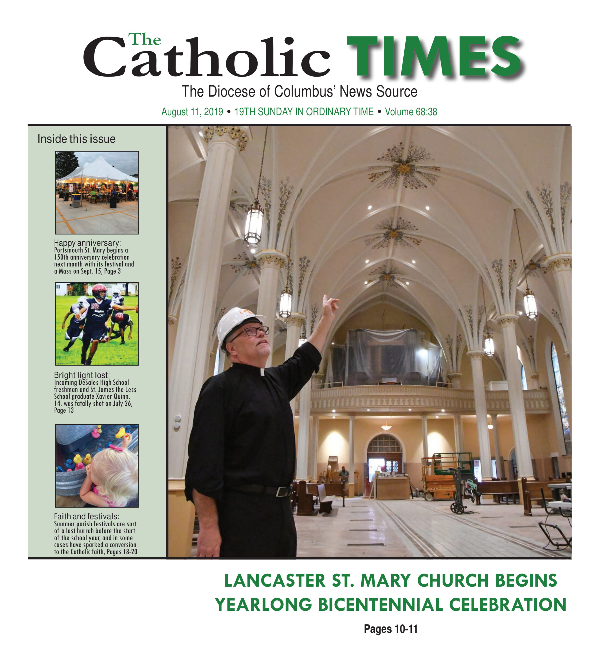 August 14, 2019 - The Catholic Times