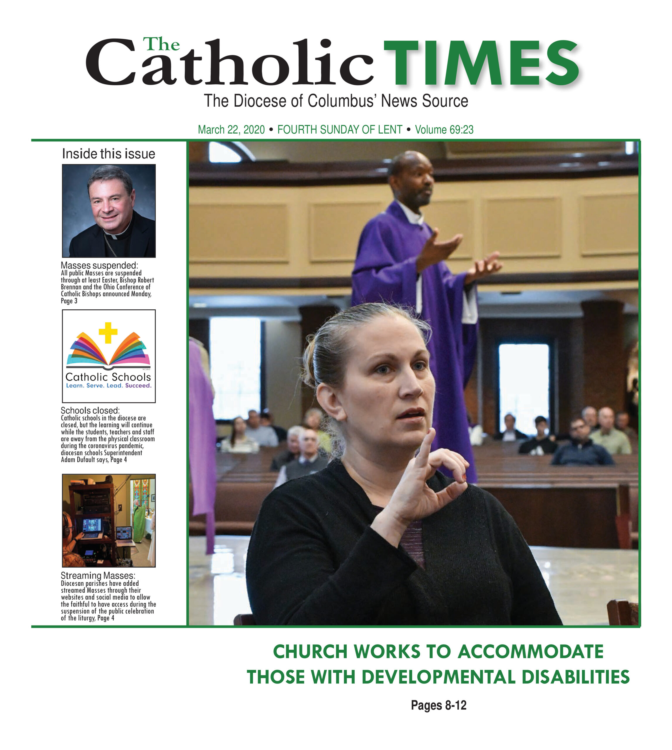 March 22, 2020 - The Catholic Times