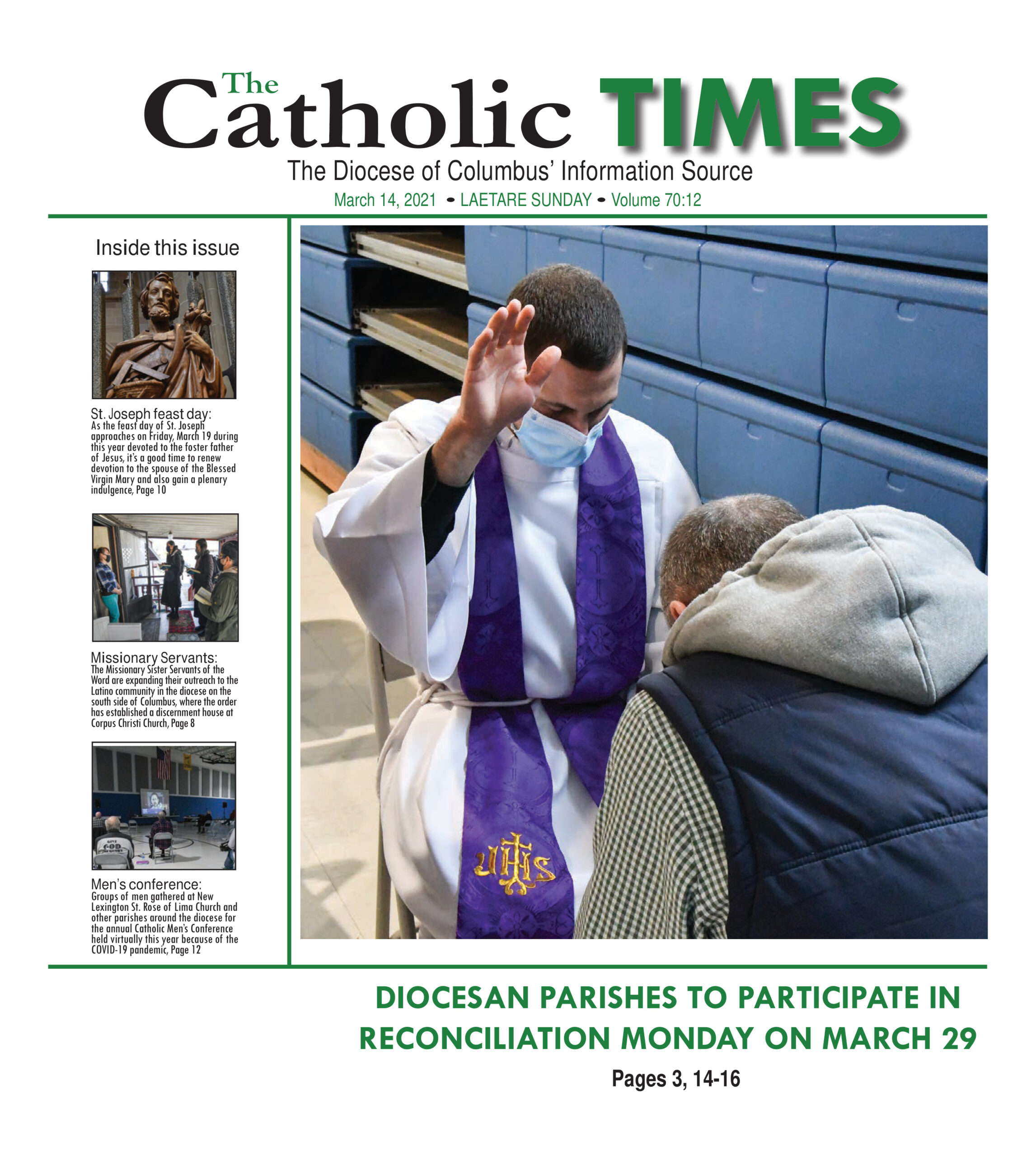 March 14, 2021 - The Catholic Times