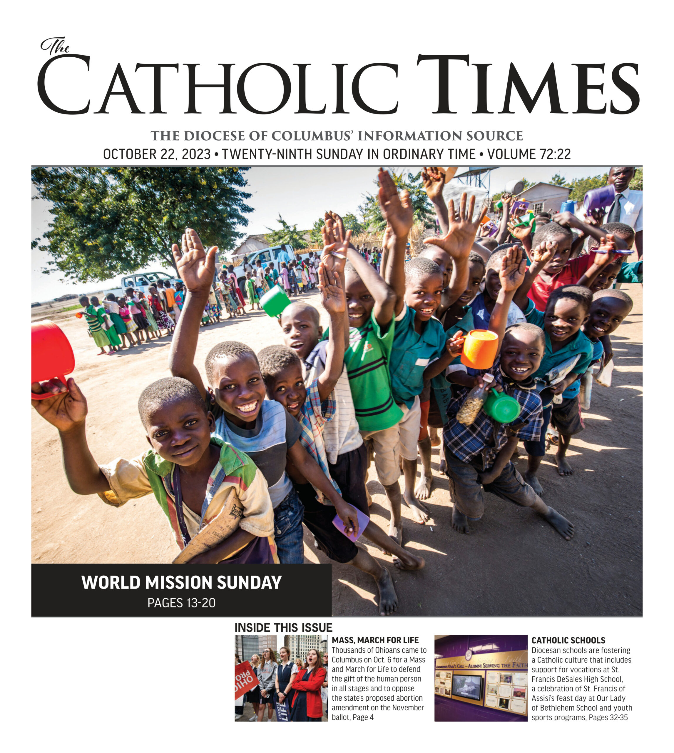 October 22, 2023 - The Catholic Times