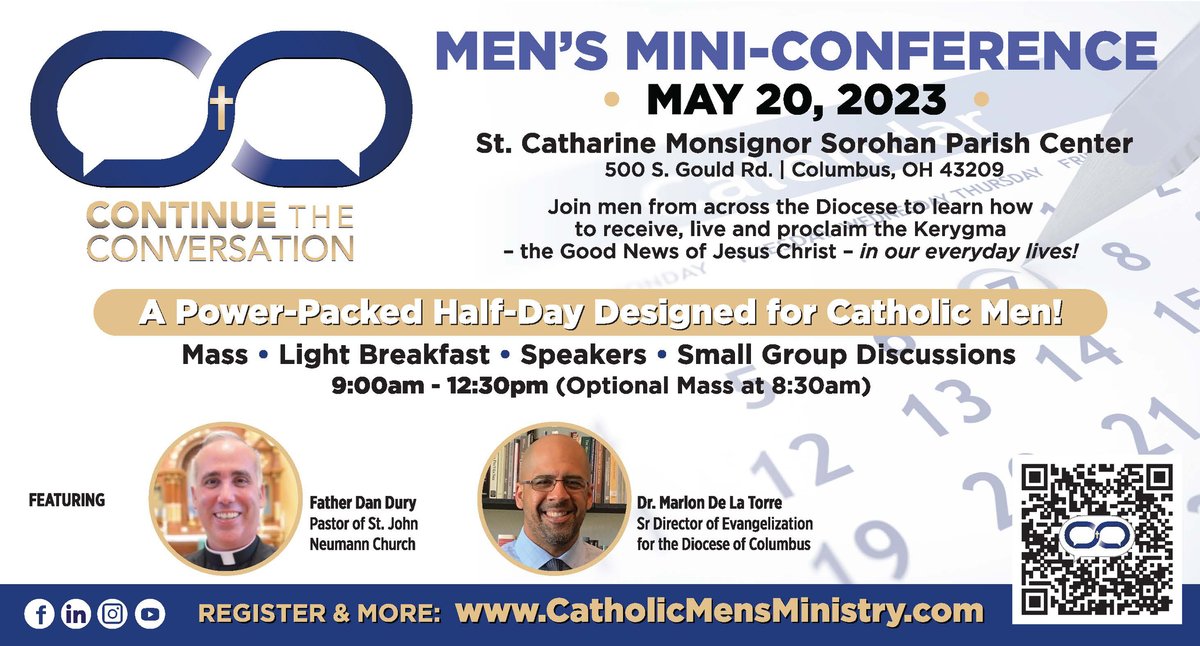 Local News Roundup: Men’s mini-conference set for May 20 - The Catholic ...