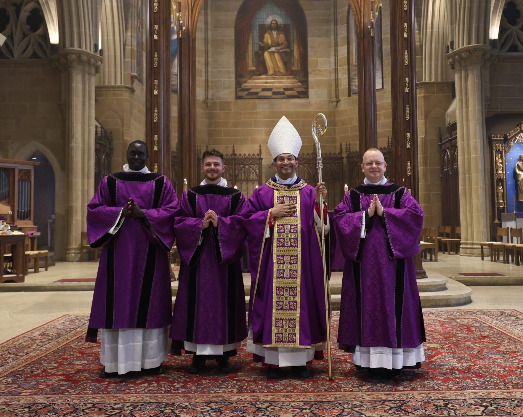 Three seminarians ordained deacons at Cathedral - The Catholic Times