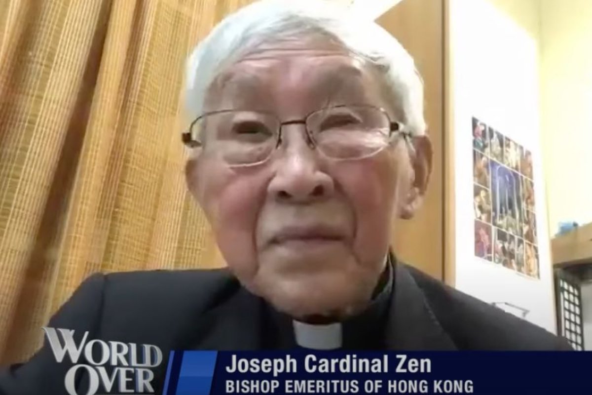 Cardinal Zen discusses his new book for Lent and concerns for the ...